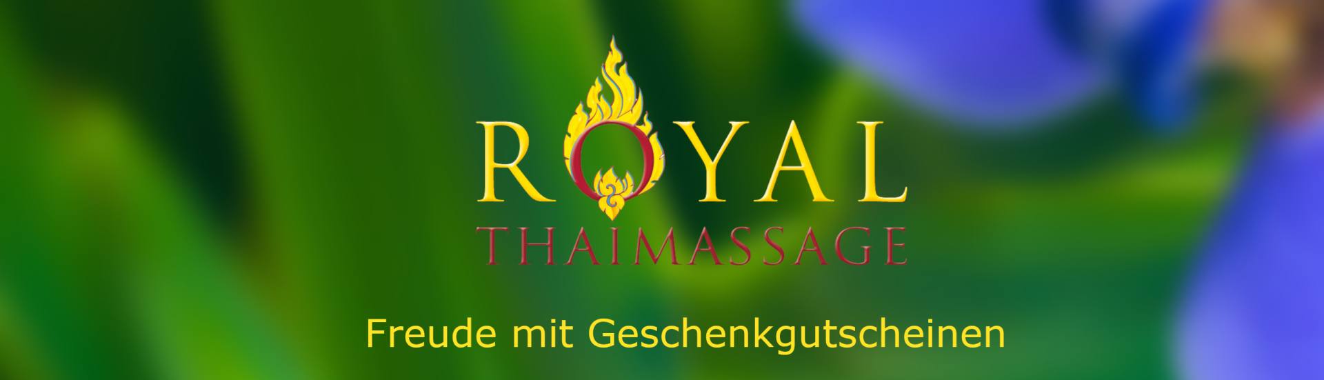 Thai Massage Dresden Gutschein Shop der Royal Thaimassage